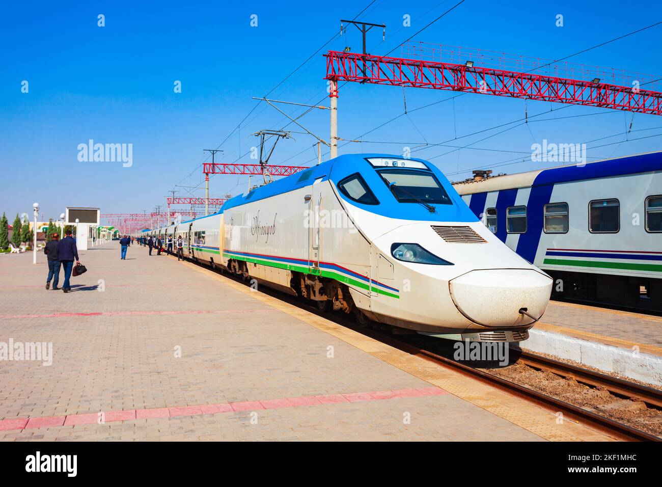 Bukhara, Uzbekistan - April 16, 2021: Afrosiyob or Afrosiab is a high ...
