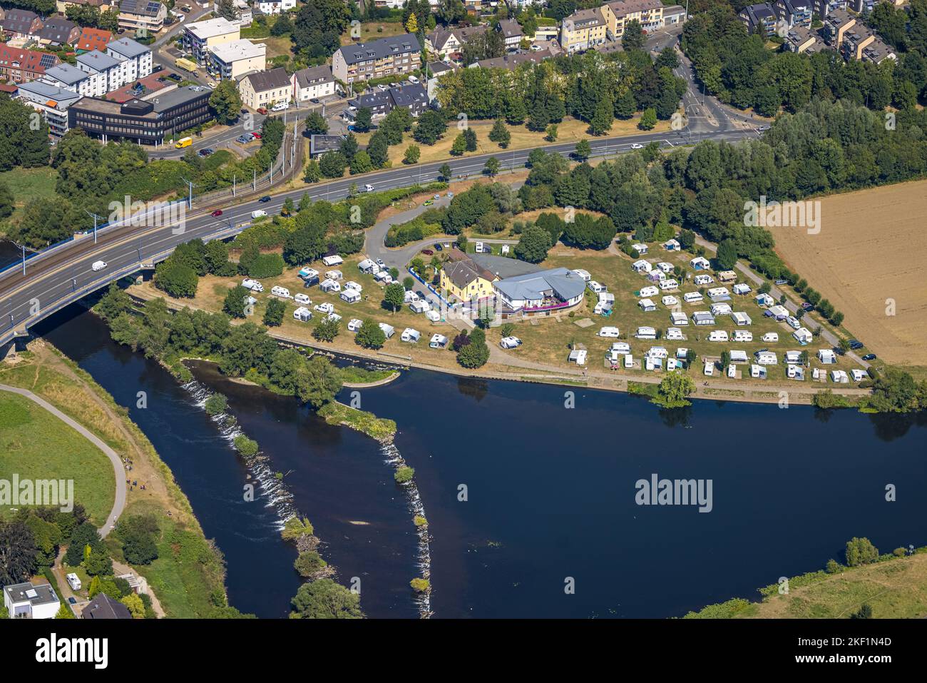 Ruhrbrucke campsite hi-res stock photography and images - Alamy