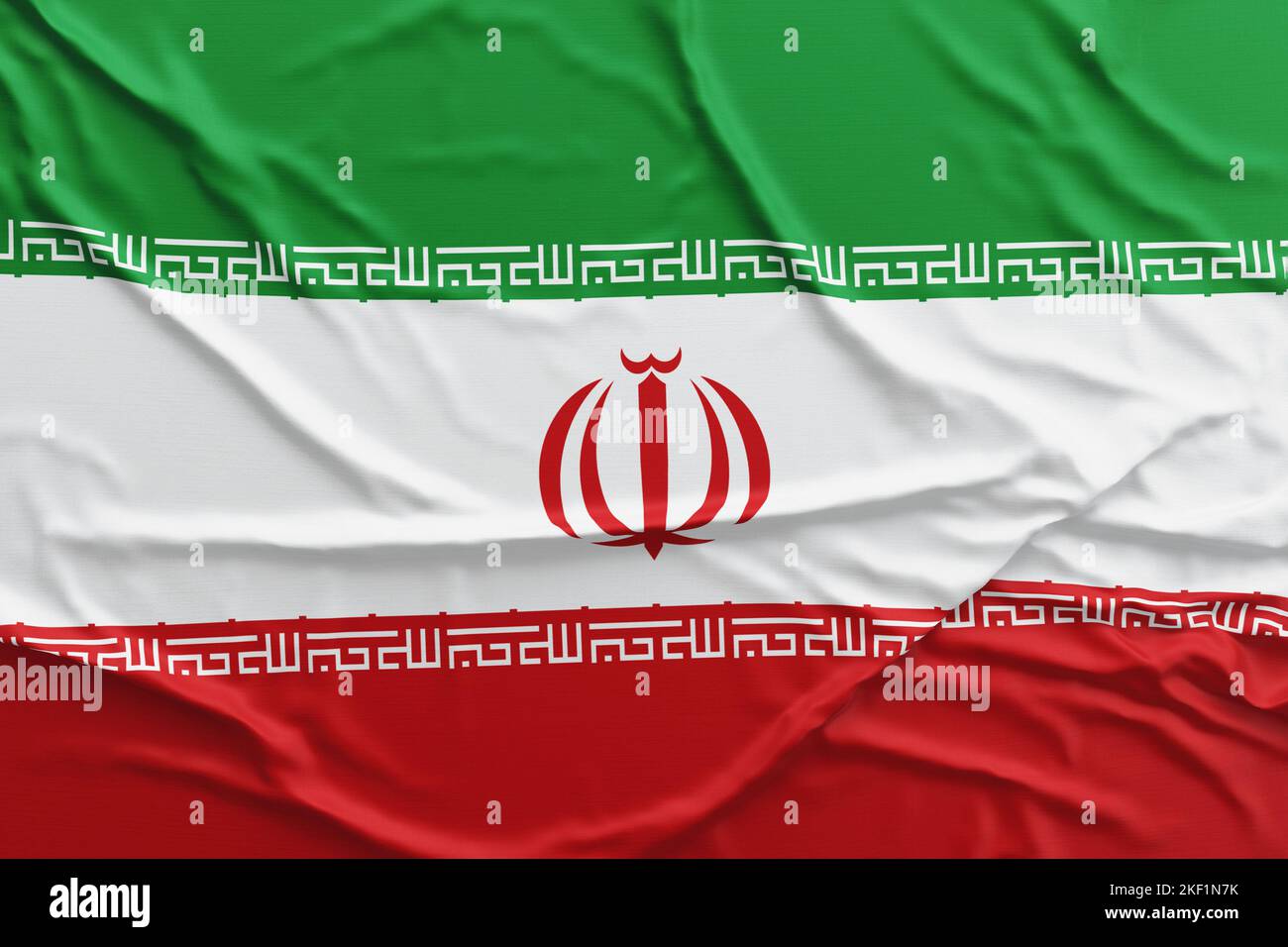 Flag of Iran. Iranian flag waving. Protest concept. Flag color slogan ...