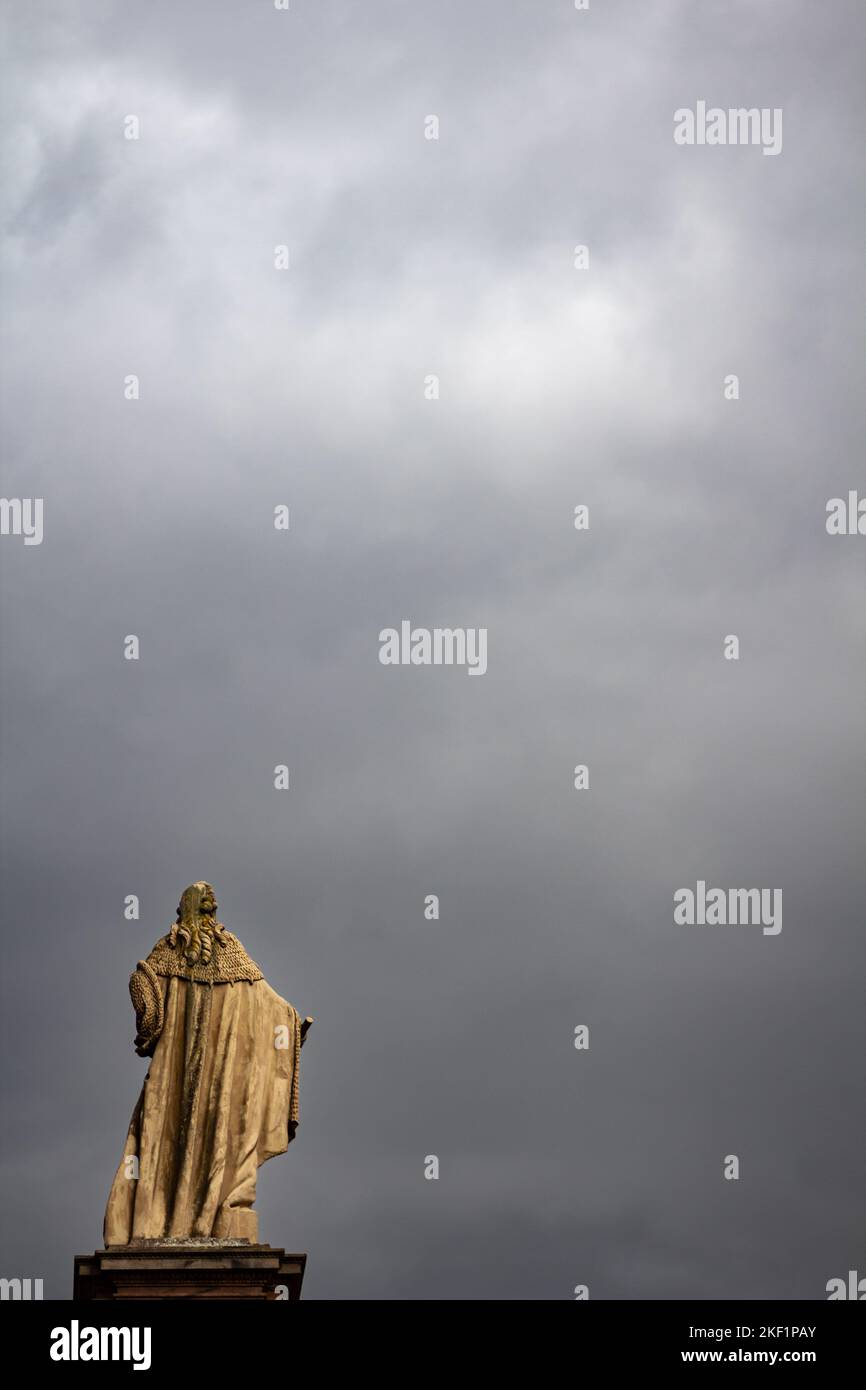 Statue sculpture cloudy cloud clouds hi-res stock photography and ...