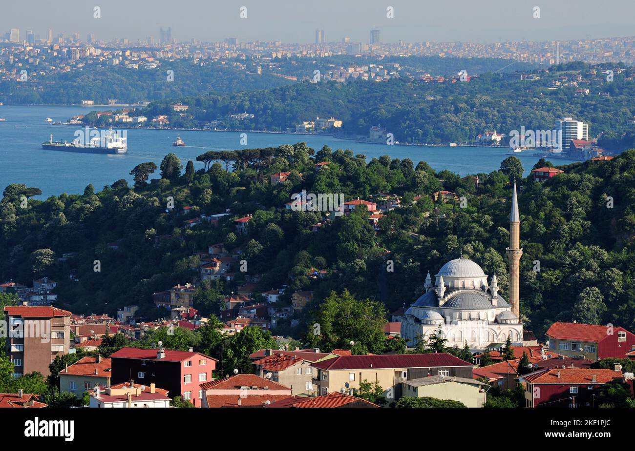 Bosphorus and Historical Houses - TURKEY Stock Photo - Alamy