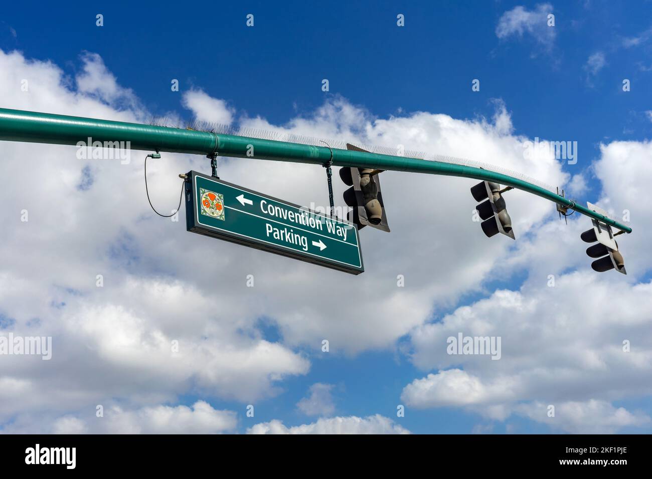 Anaheim, CA, USA – November 1, 2022: A hanging street sign for ...