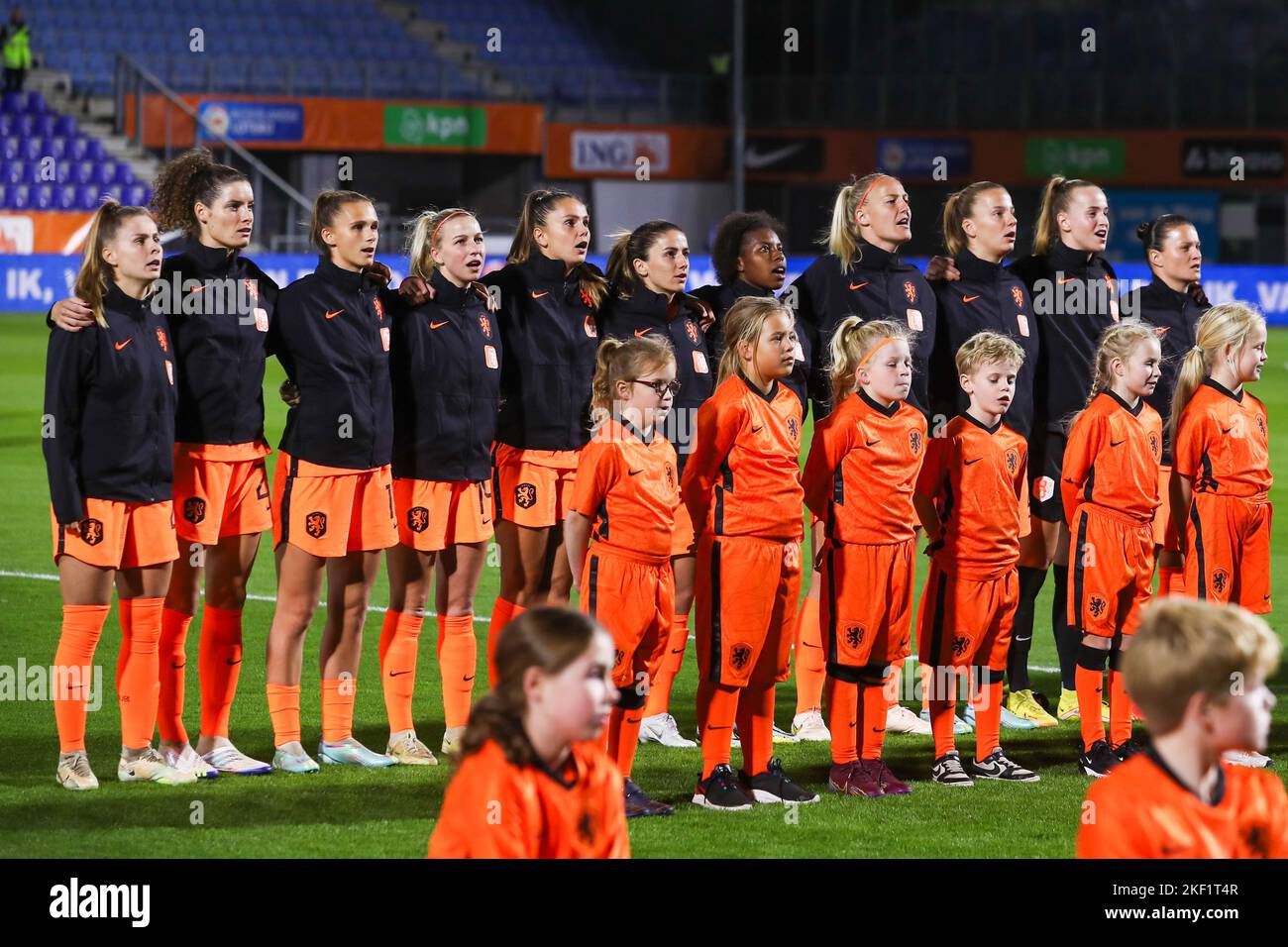 ZWOLLE, NETHERLANDS - NOVEMBER 15: Victoria Pelova of the Netherlands ...