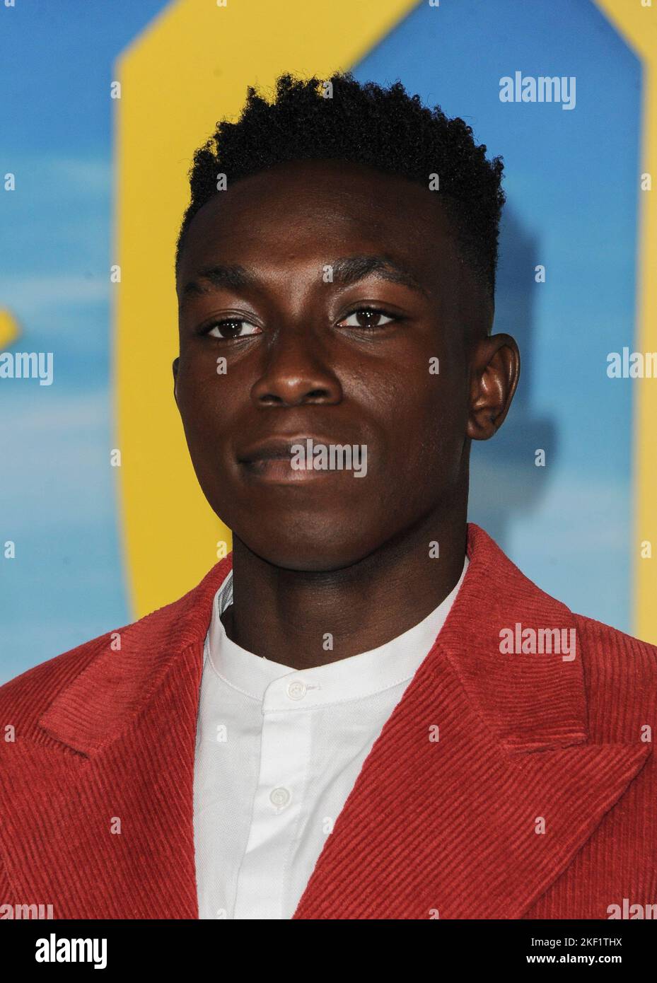 Los Angeles, CA. 14th Nov, 2022. Olly Sholotan at arrivals for GLASS ...