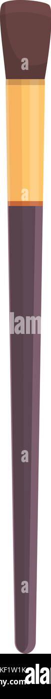 Cosmetic brush icon cartoon vector. Eye makeup. Pink fashion Stock ...