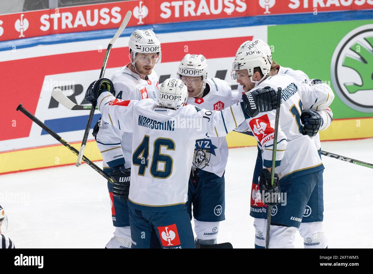 Munich, Germany. 15th Nov, 2022. Ice hockey: Champions League, EHC Red ...