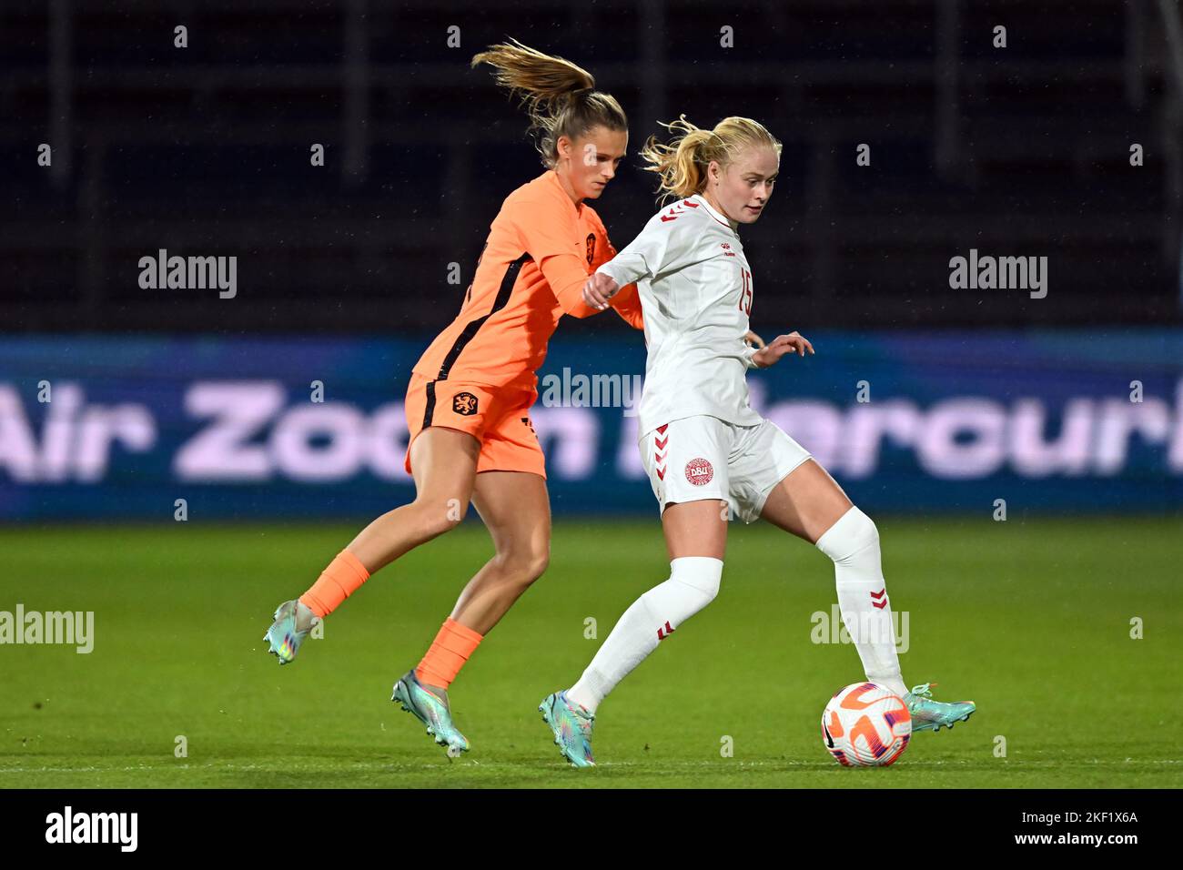 ZWOLLE - (lr) Kerstin Casparij of Holland, Kathrine Moller Kuhl of ...