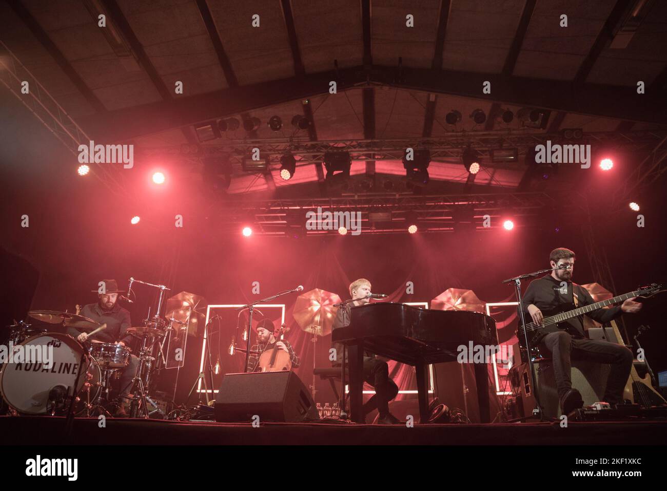 November 14, 2022, Bologna, Emilia Romagna, Italy: Kodaline live at ...