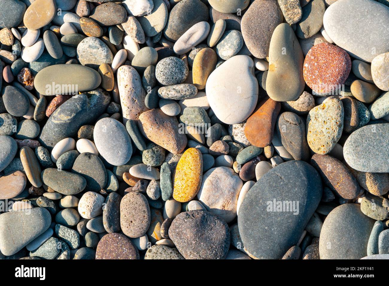 Pile of polished rocks colorful hi-res stock photography and images - Alamy