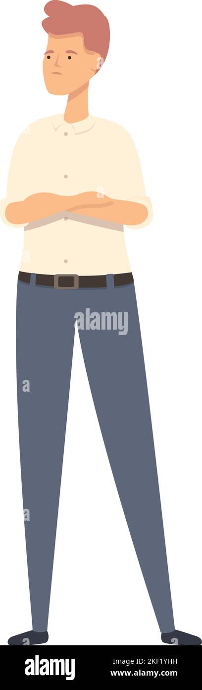 Solve agent icon cartoon vector. Crime detective. Man investigator ...