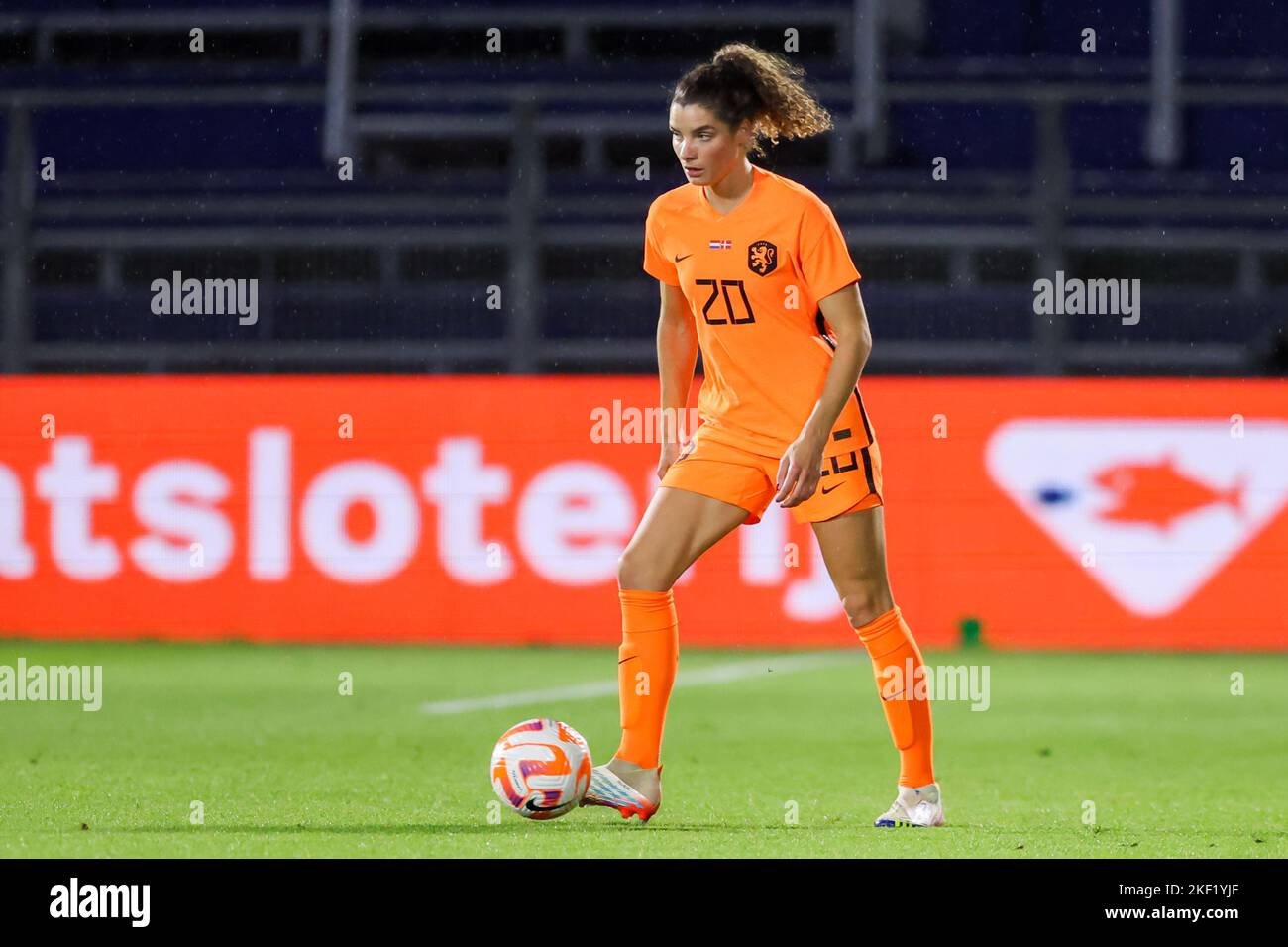 ZWOLLE, NETHERLANDS - NOVEMBER 15: Dominique Janssen of the Netherlands ...