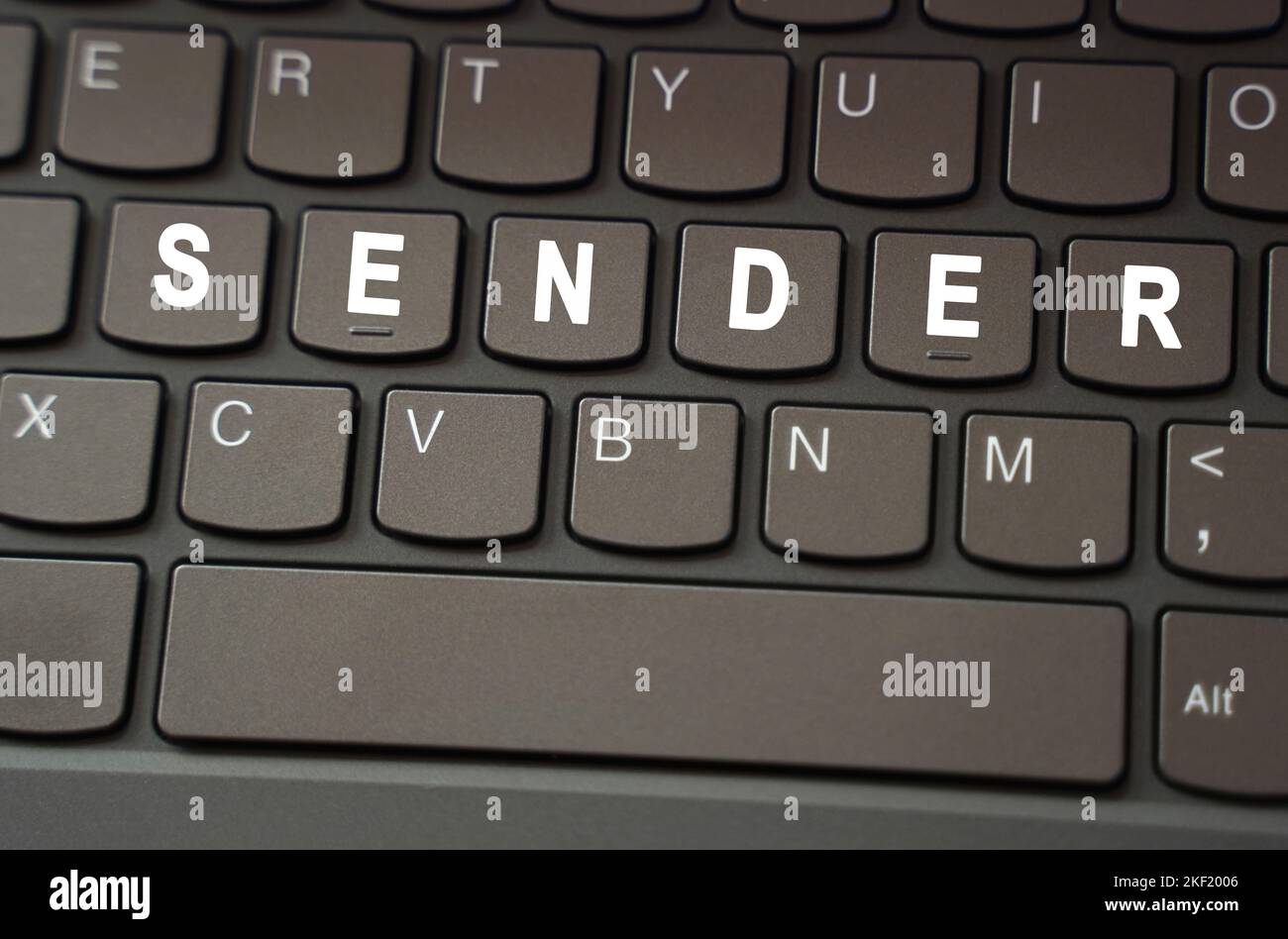 Internet concept. On the black keyboard, the inscription is highlighted ...