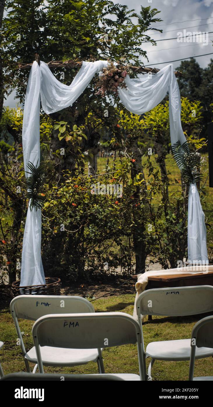 decoration objects on the wedding table as a souvenir Stock Photo - Alamy