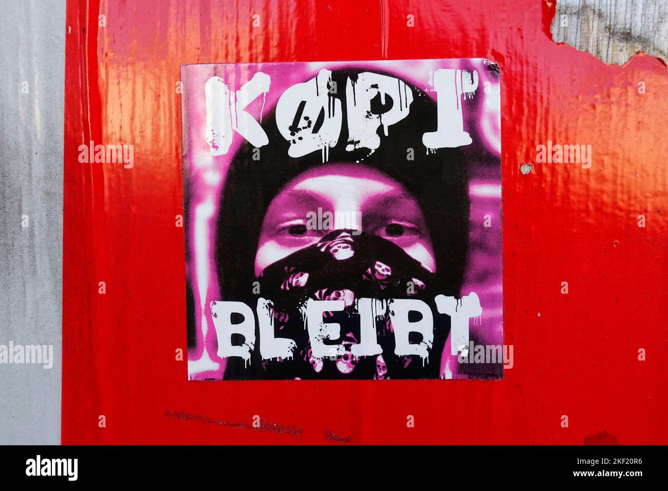 Køpi (also known as Köpi or Koepi) a housing project , Berlin, Germany ...