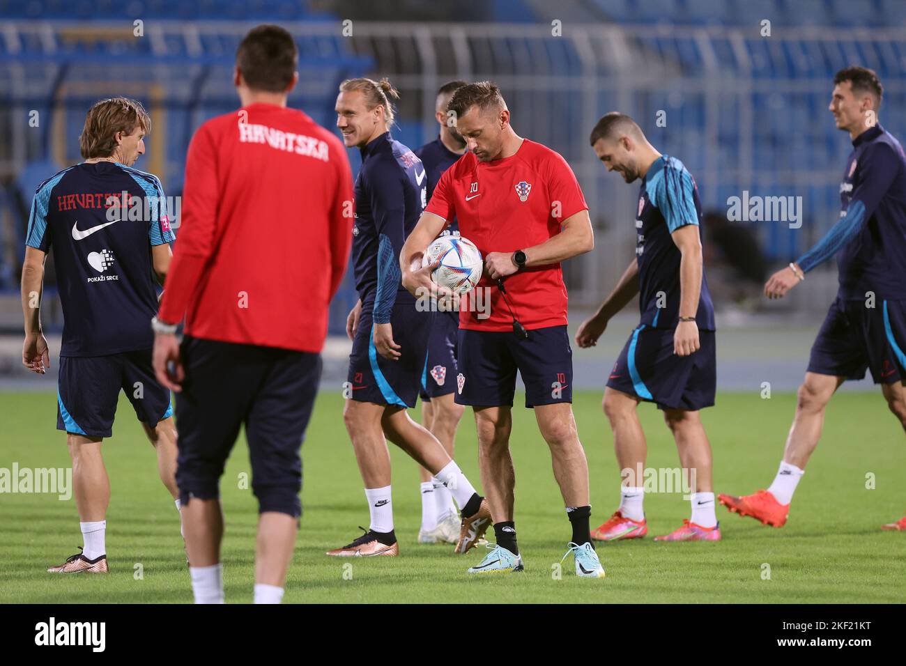 Riyadh, Saudi Arabia. 15th Nov, 2022. Ivica Olic of Croatia during ...
