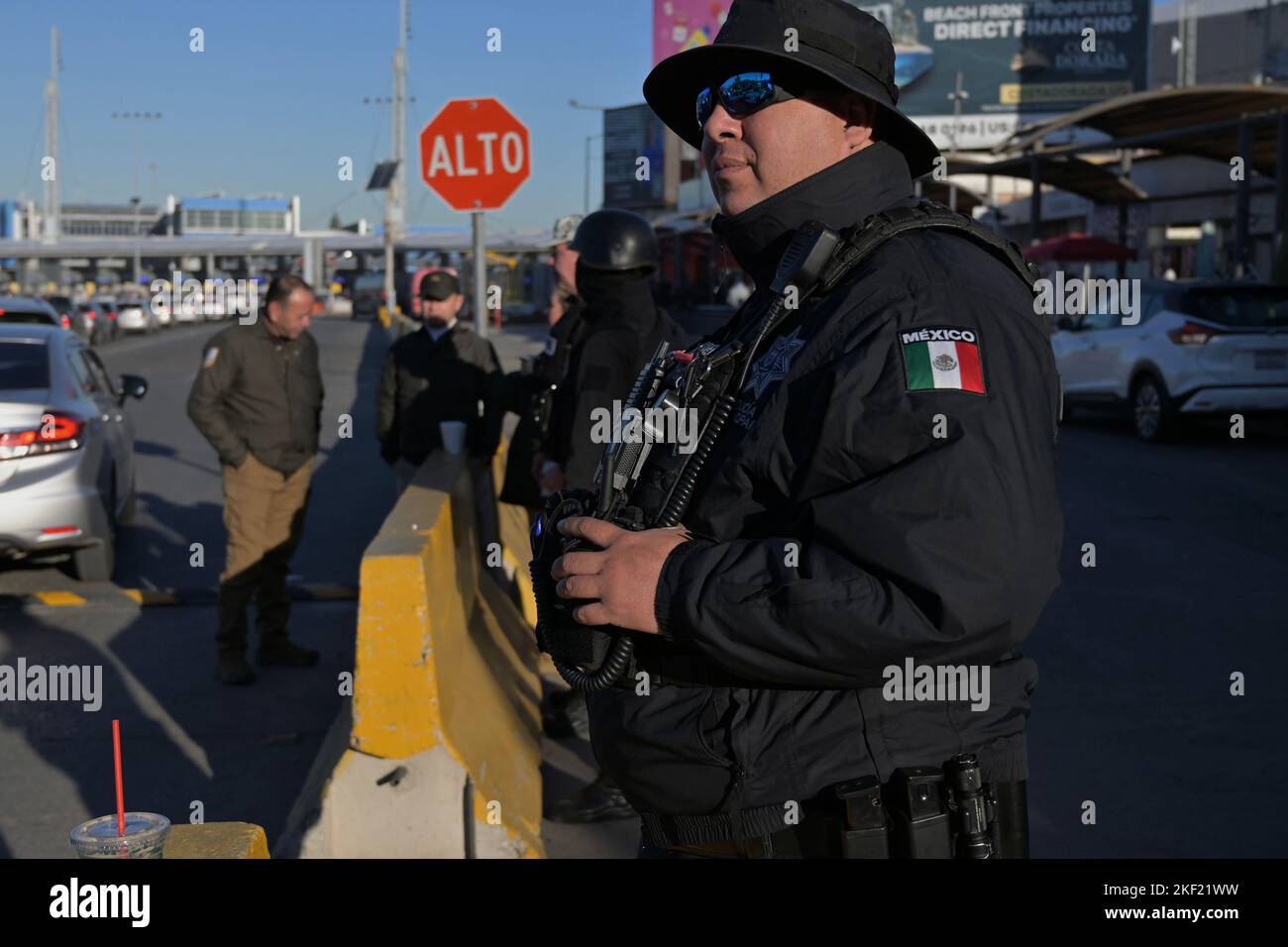 Tijuana, Baja California, Mexico. 15th Nov, 2022. Mexican immigration ...
