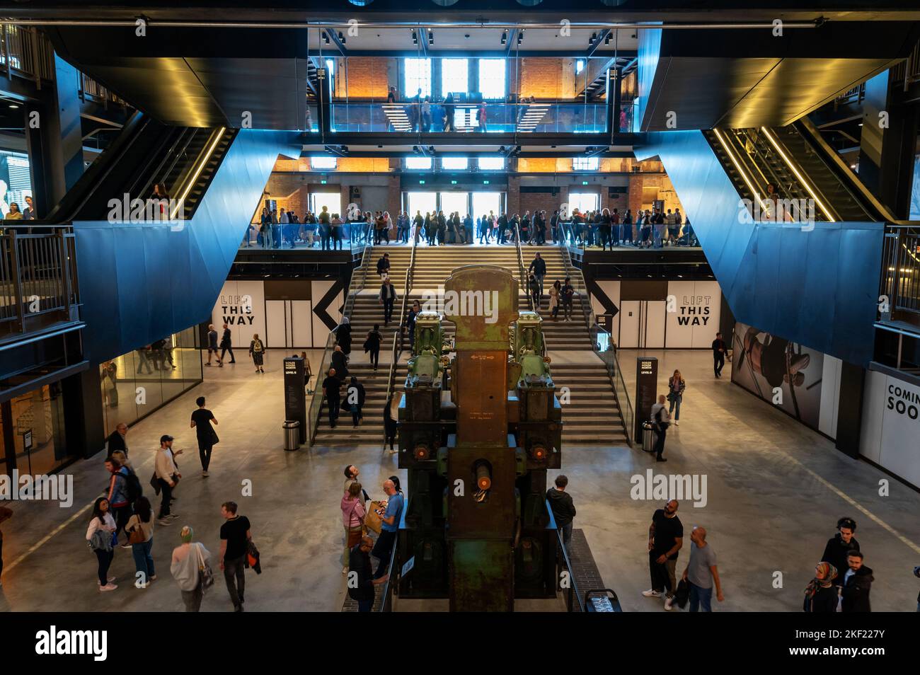 Inside battersea power station hi-res stock photography and images - Alamy