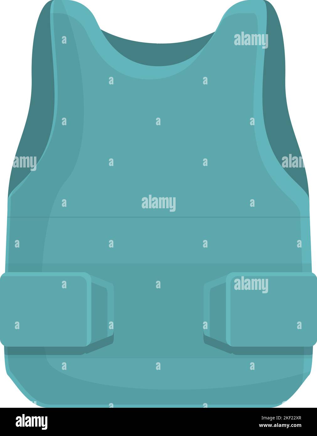 Team safety icon cartoon vector. Bullet proof. Uniform jacket Stock ...