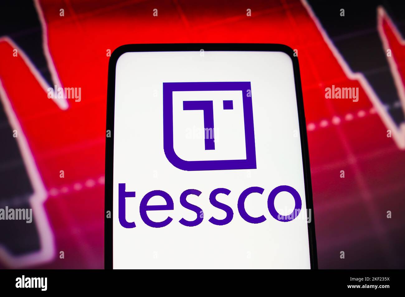 In this photo illustration, the TESSCO Technologies Incorporated logo ...
