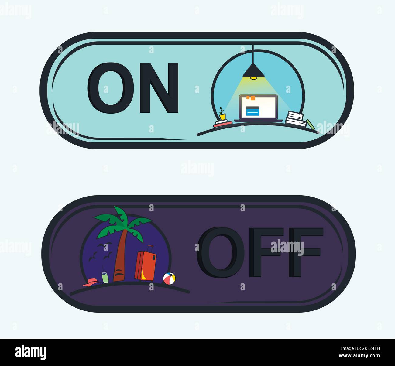 Work elements Stock Vector Images - Alamy