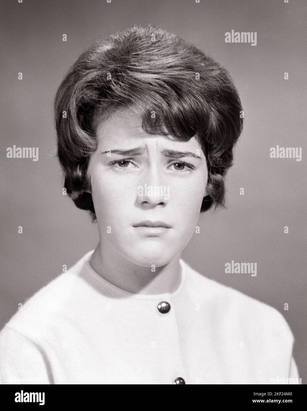 Portrait and expression eye brow hi-res stock photography and images ...