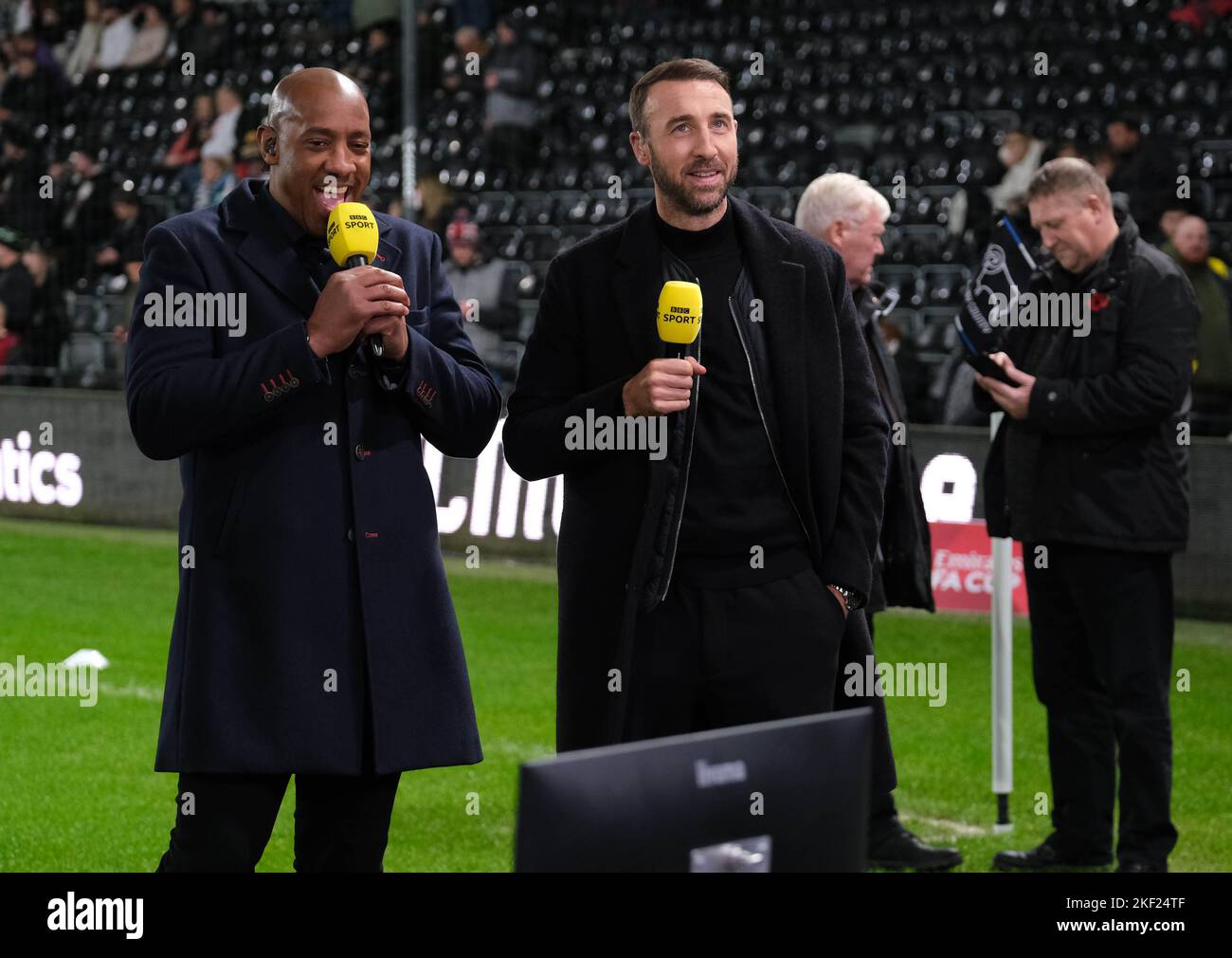 Pride Park, Derby, Derbyshire, UK. 15th Nov, 2022. FA Cup Football ...