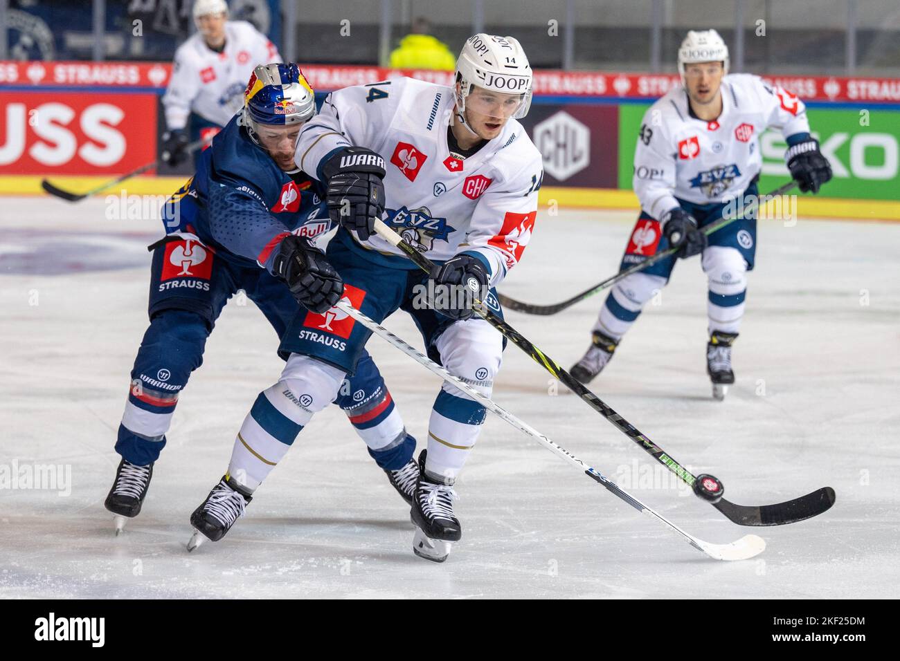 Munich, Germany. 15th Nov, 2022. Ice hockey: Champions League, EHC Red ...