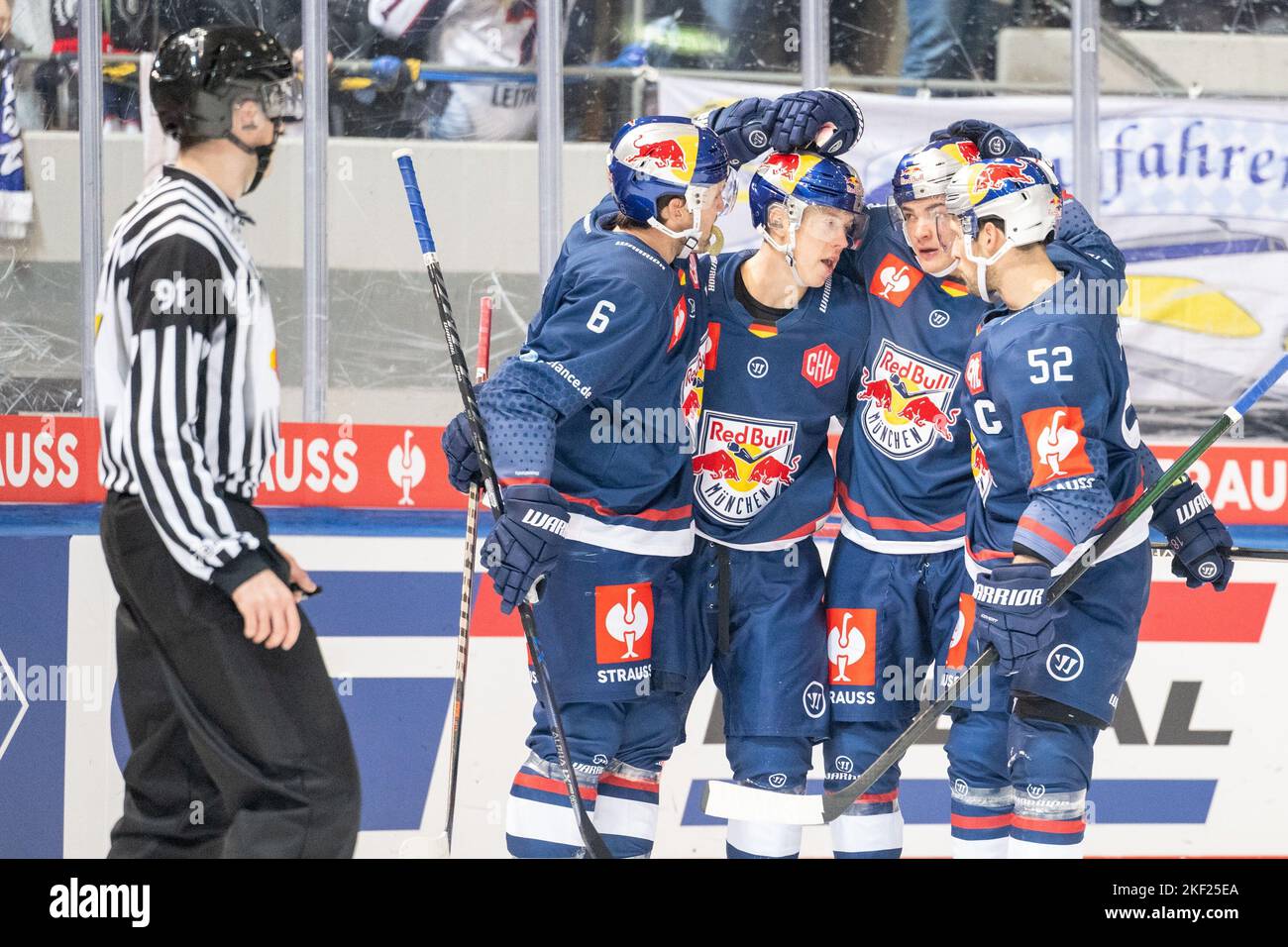 Munich, Germany. 15th Nov, 2022. Ice hockey: Champions League, EHC Red ...