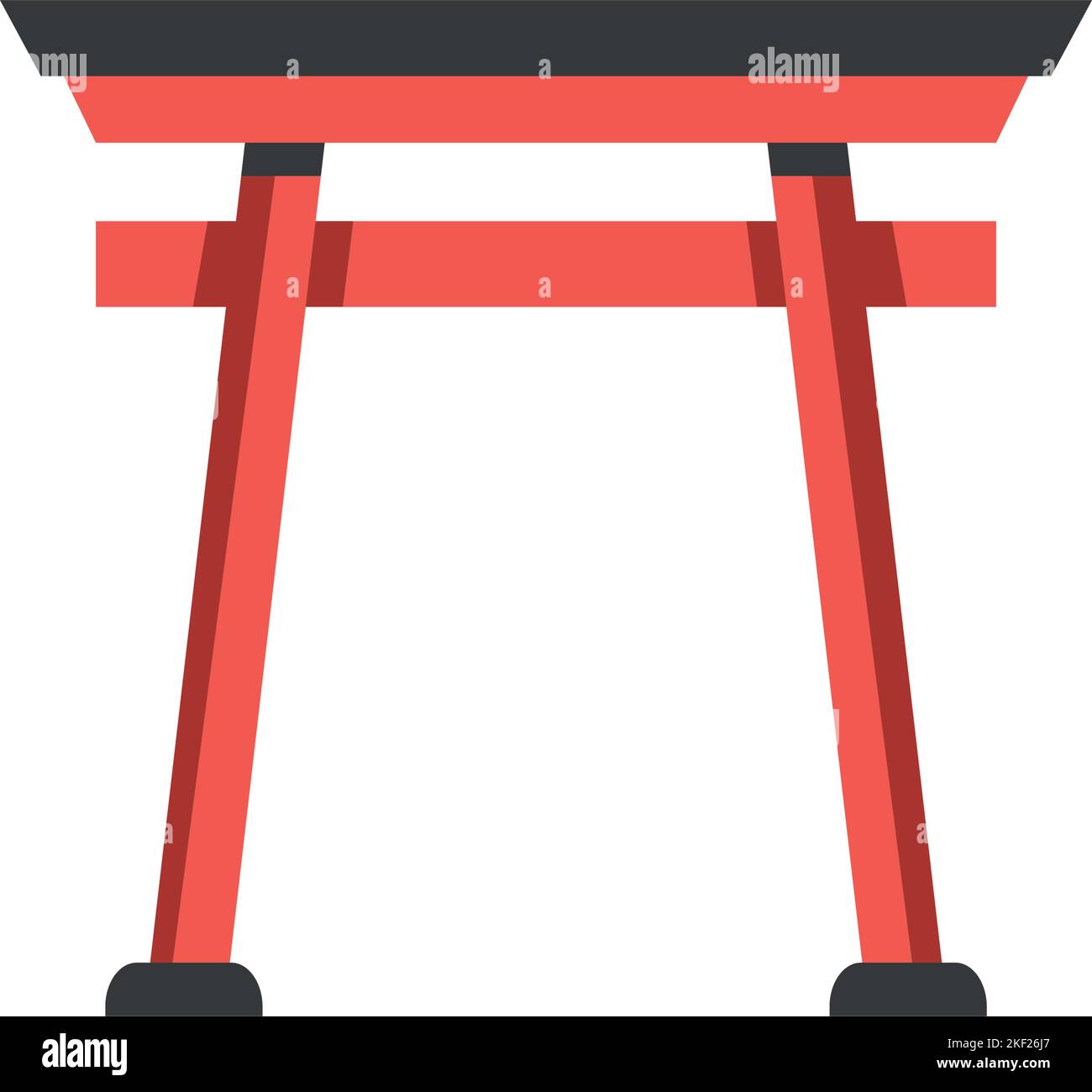 Japan Torii Gate Stock Vector Image & Art - Alamy