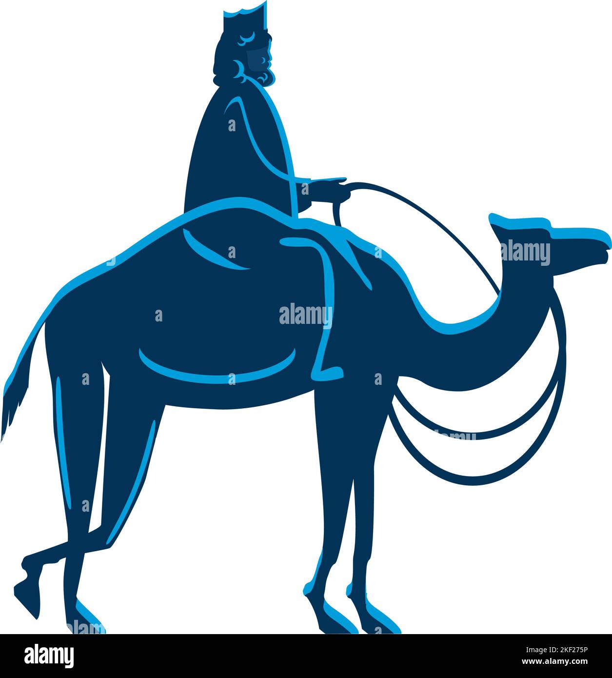 Riding a camel Stock Vector Images - Alamy