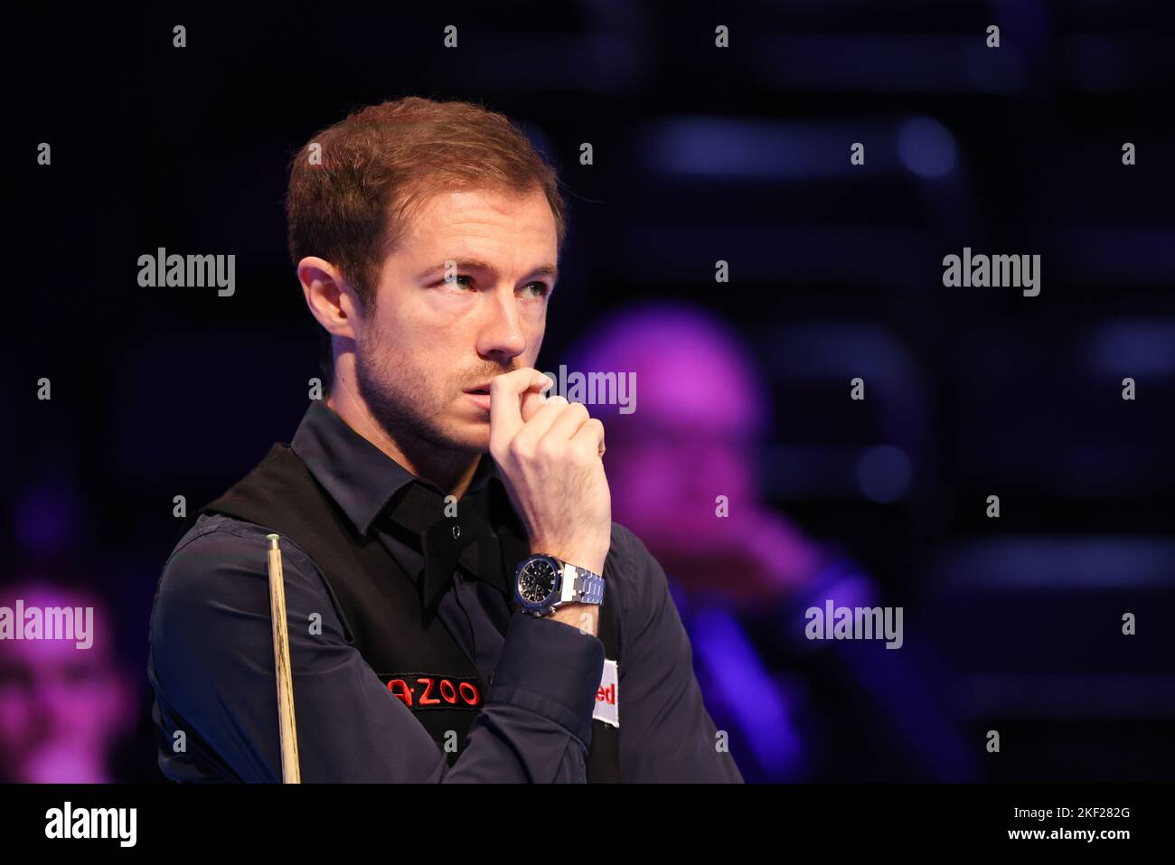 England’s Jack Lisowski during day four of the Cazoo UK Snooker ...