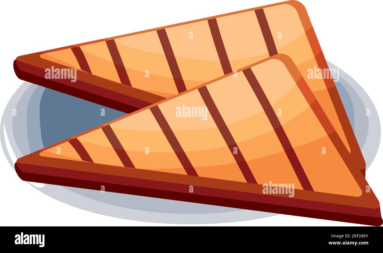 Bakery toasts icon Stock Vector Images - Alamy