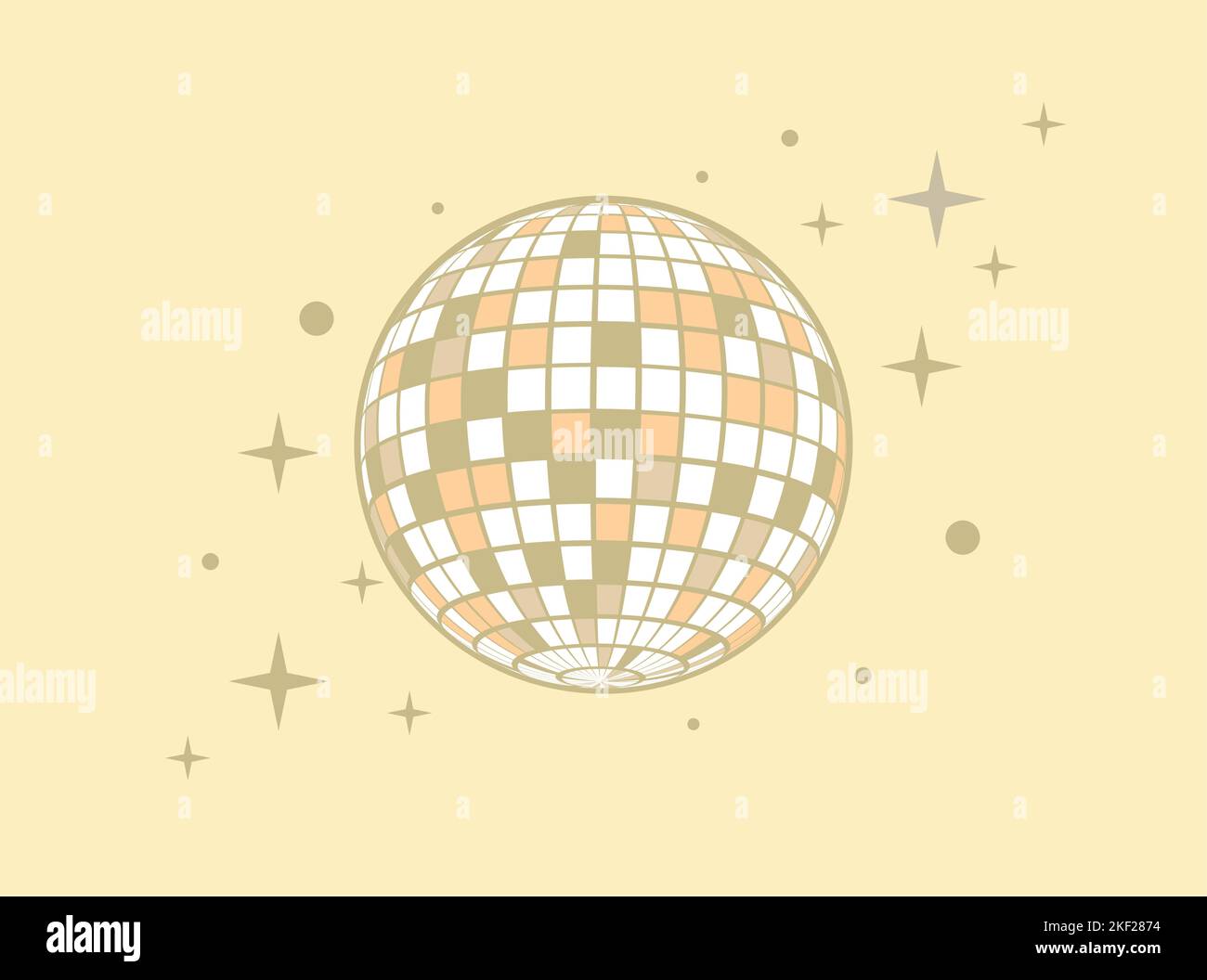 Disco ball Vector icon Disco ball Vector icon Stock Vector Image & Art ...