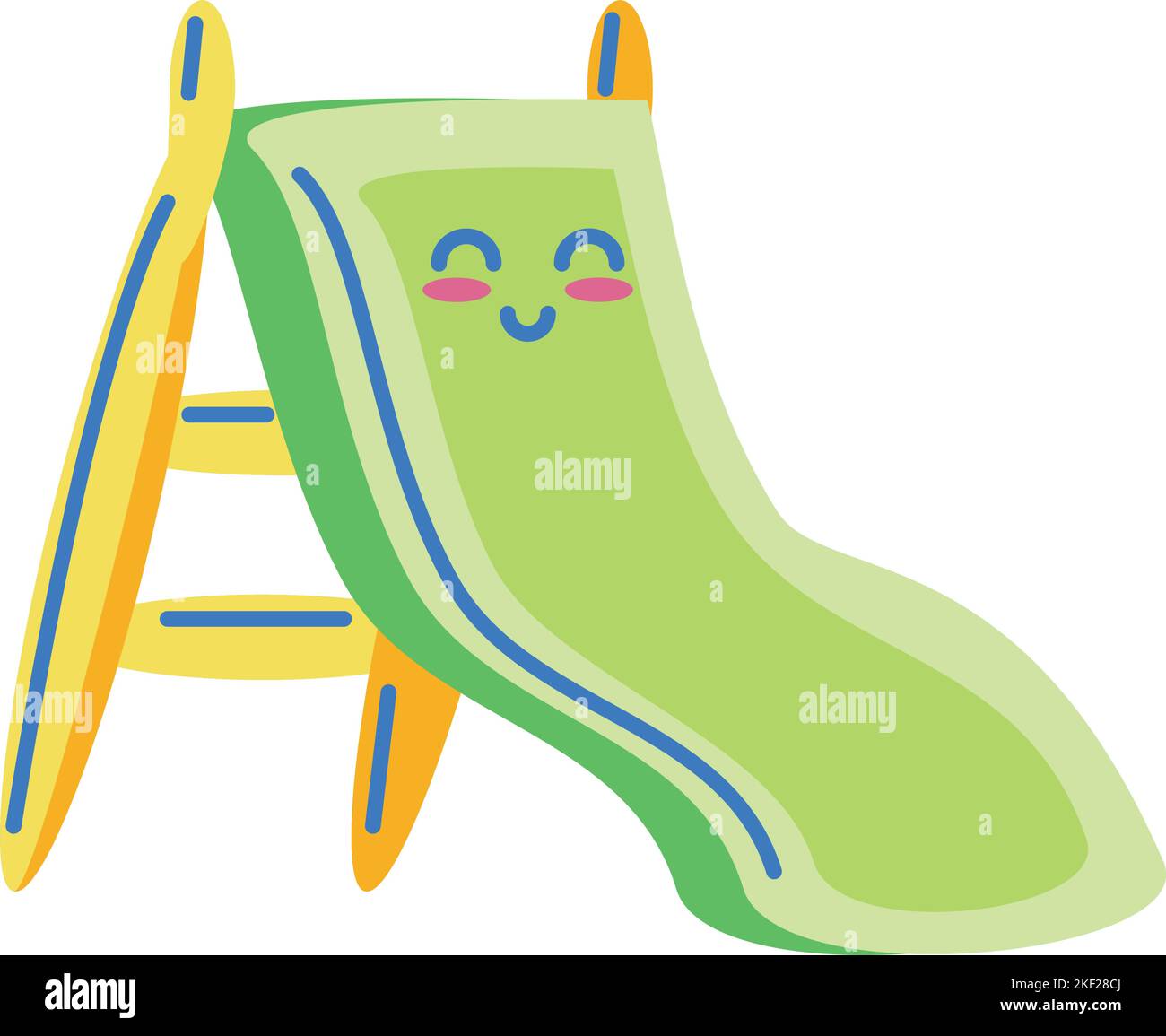 playground slide cartoon Stock Vector Image & Art - Alamy