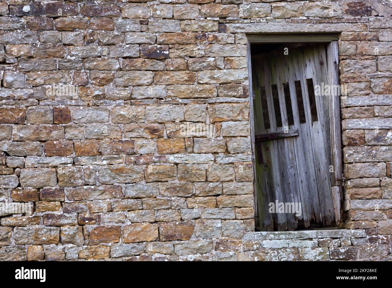 Derelict, abandoned brick built mine buildings at Rookhope Lead Mine ...