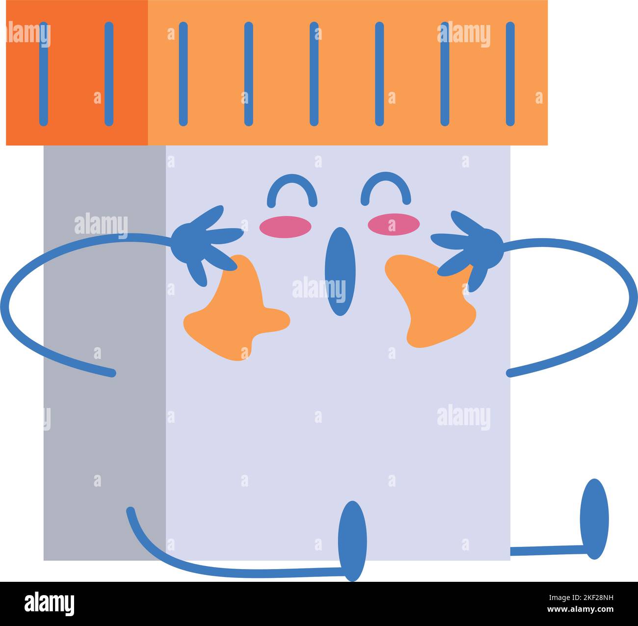 paint bottle cartoon school Stock Vector Image & Art - Alamy