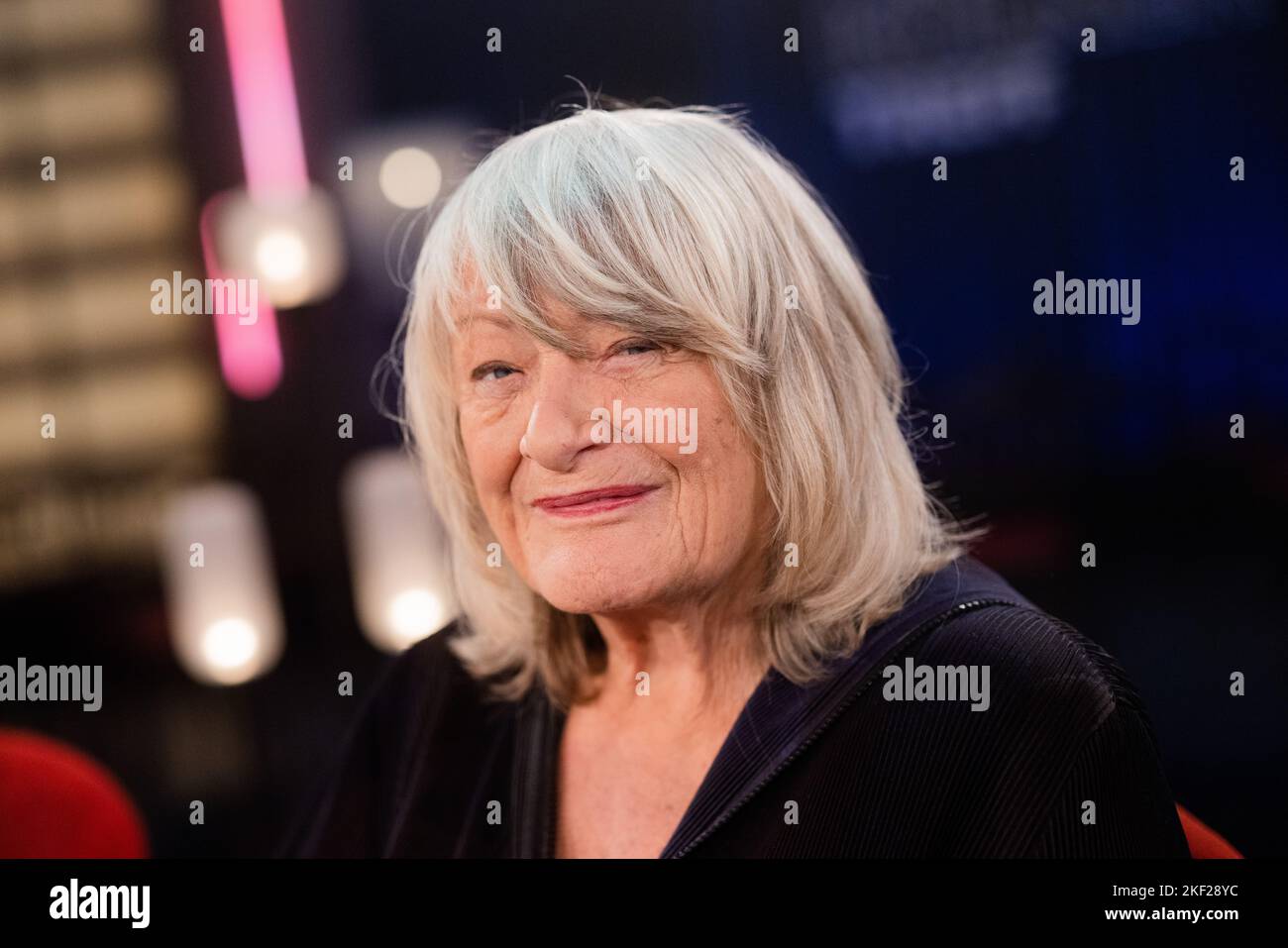 Cologne, Germany. 15th Nov, 2022. Alice Schwarzer, publicist, recorded ...