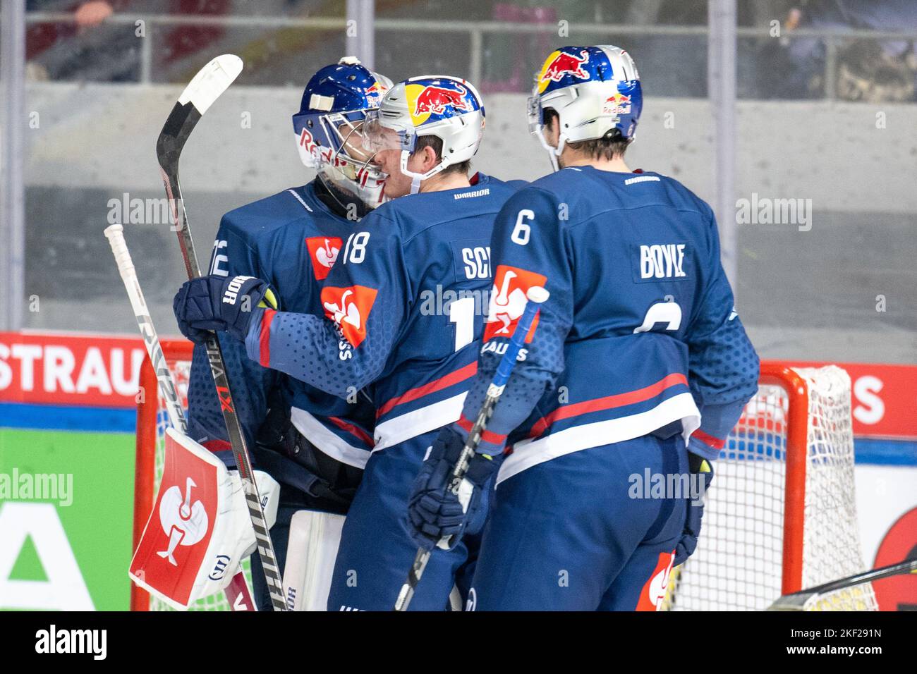 Munich, Germany. 15th Nov, 2022. Ice hockey: Champions League, EHC Red ...