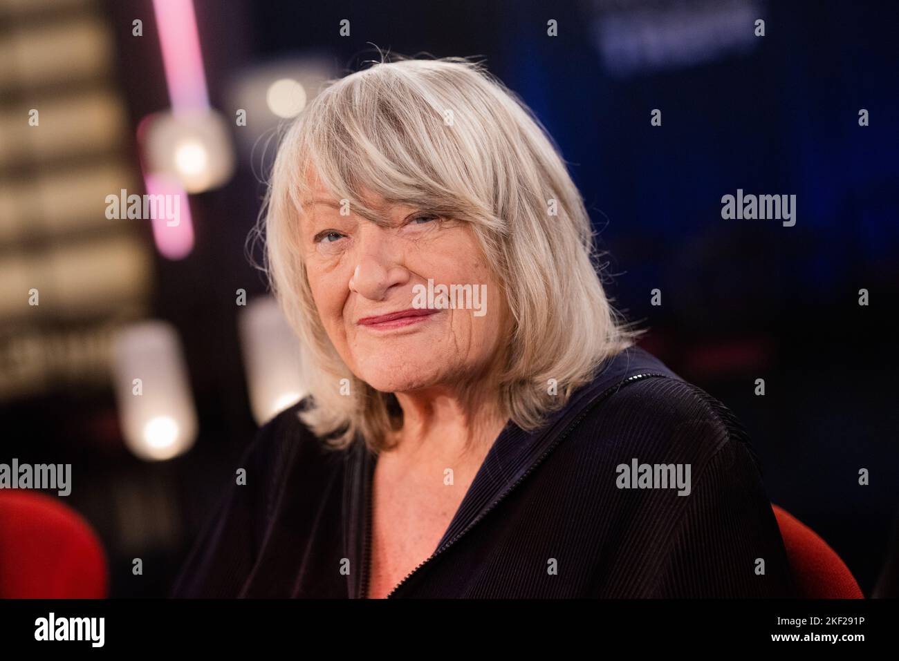 Cologne, Germany. 15th Nov, 2022. Alice Schwarzer, publicist, recorded ...