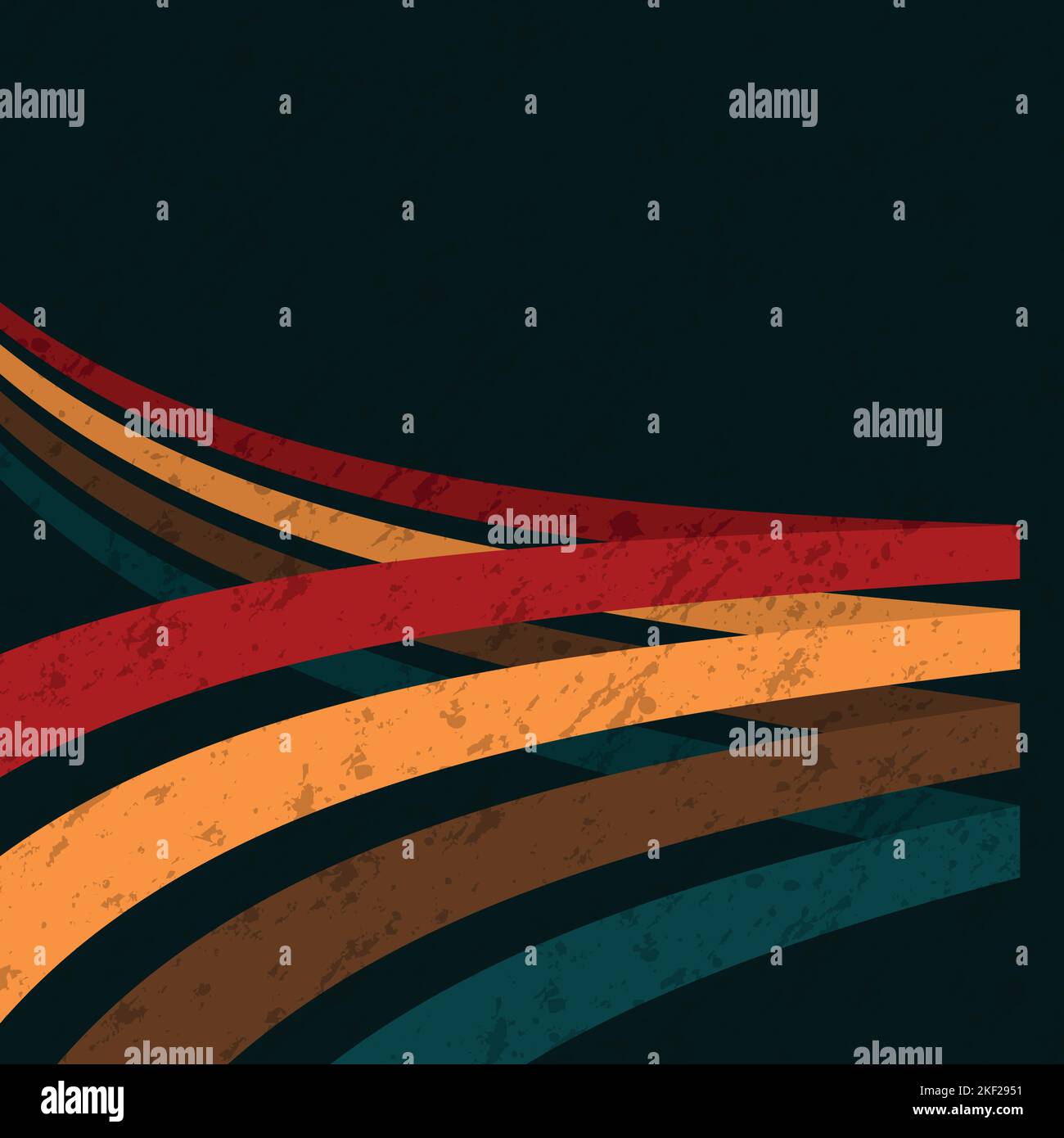 Retro fun colors background with four lines Stock Vector Image & Art ...