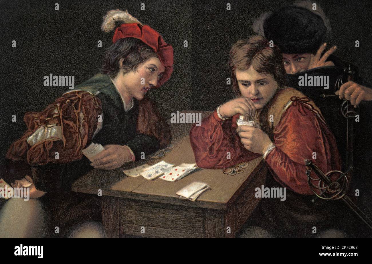 Man cheating illustration hi-res stock photography and images - Alamy