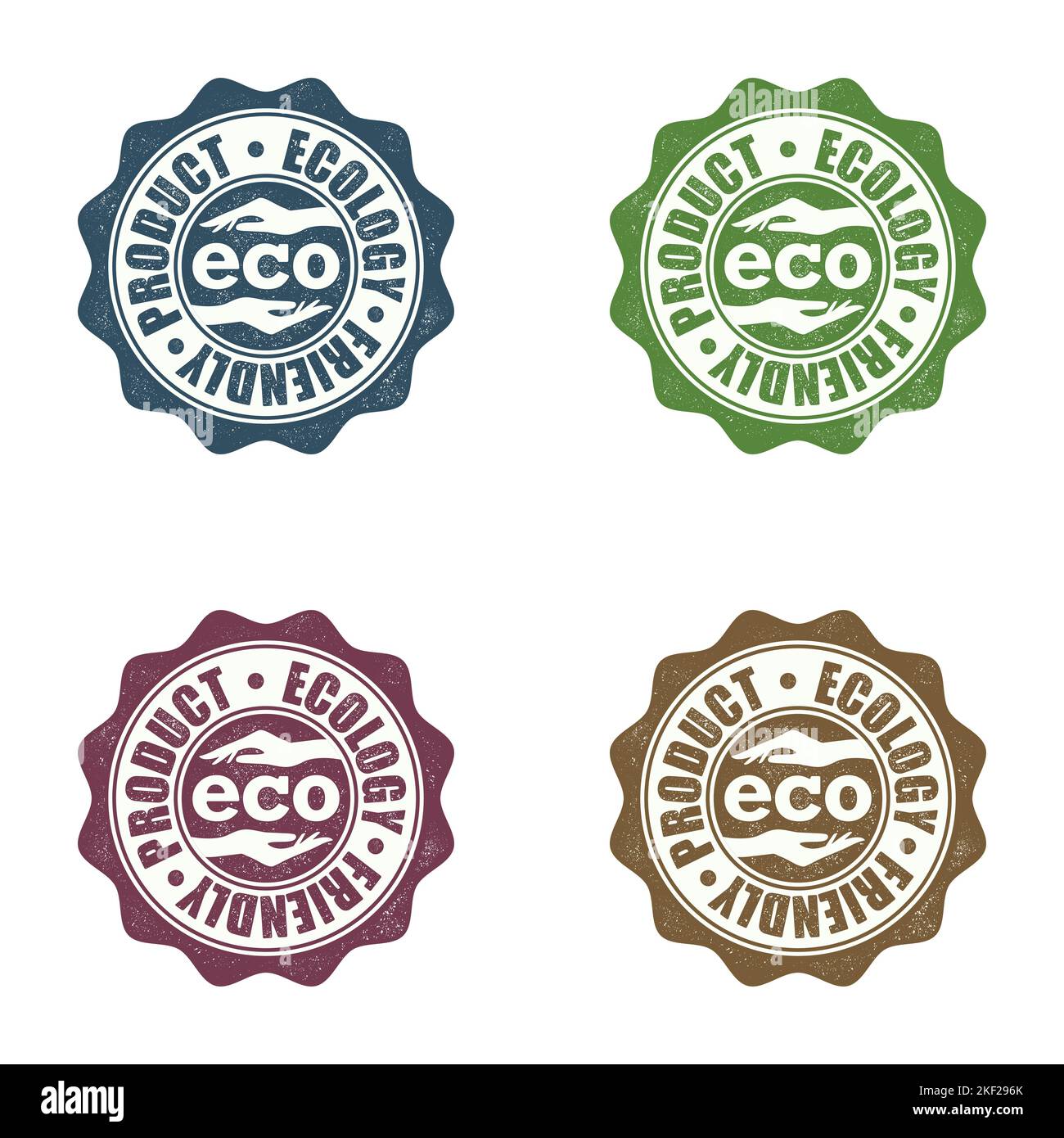 Eco friendly product seals set Stock Vector Image & Art - Alamy