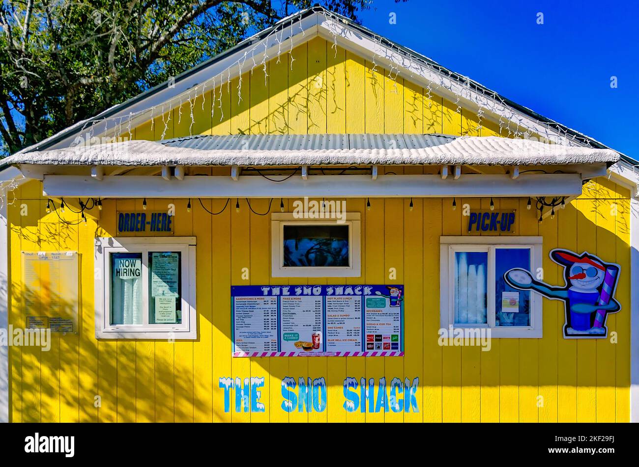 The Sno Shack is pictured, Nov. 13, 2022, in Gulfport, Mississippi. The ...
