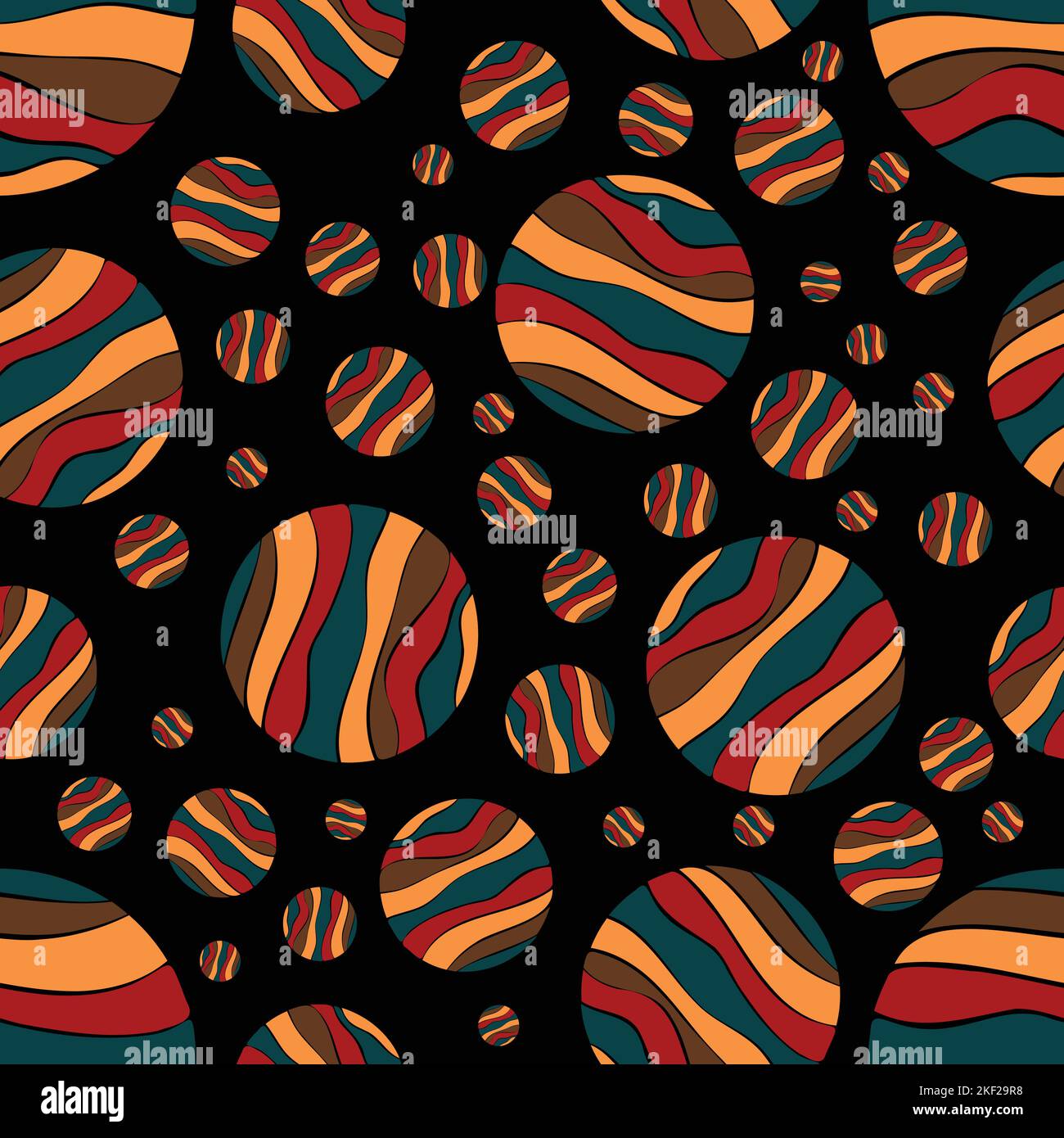 Different five color palettes circles Stock Vector Image & Art - Alamy