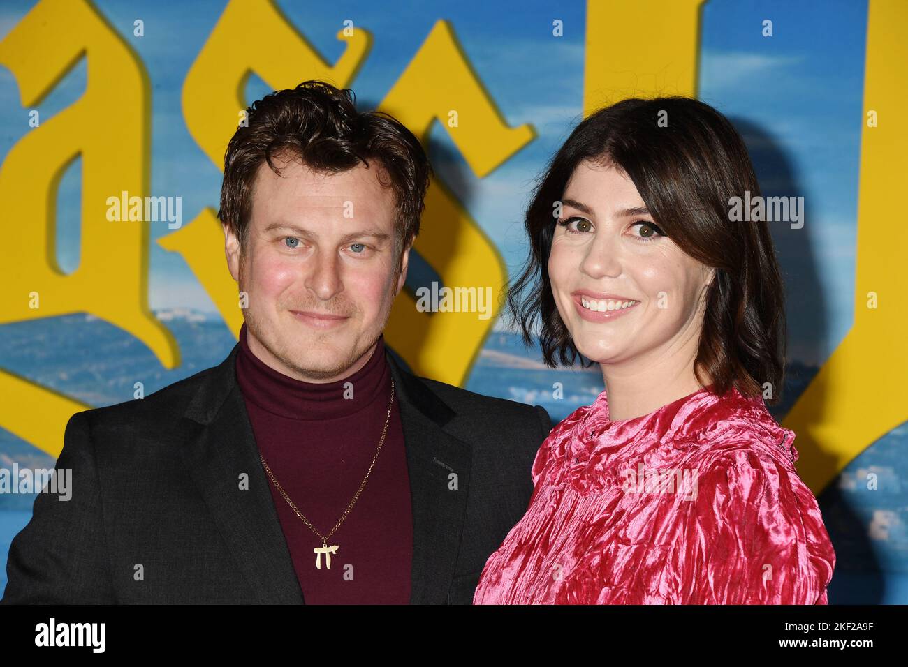 Los Angeles, California, USA. 14th Nov, 2022. (L-R) Noah Segan and Alison Bennett attend the ...