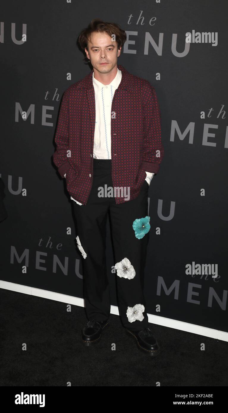 November 14, 2022, New York City, New York, USA: Actor CHARLIE HEATON ...