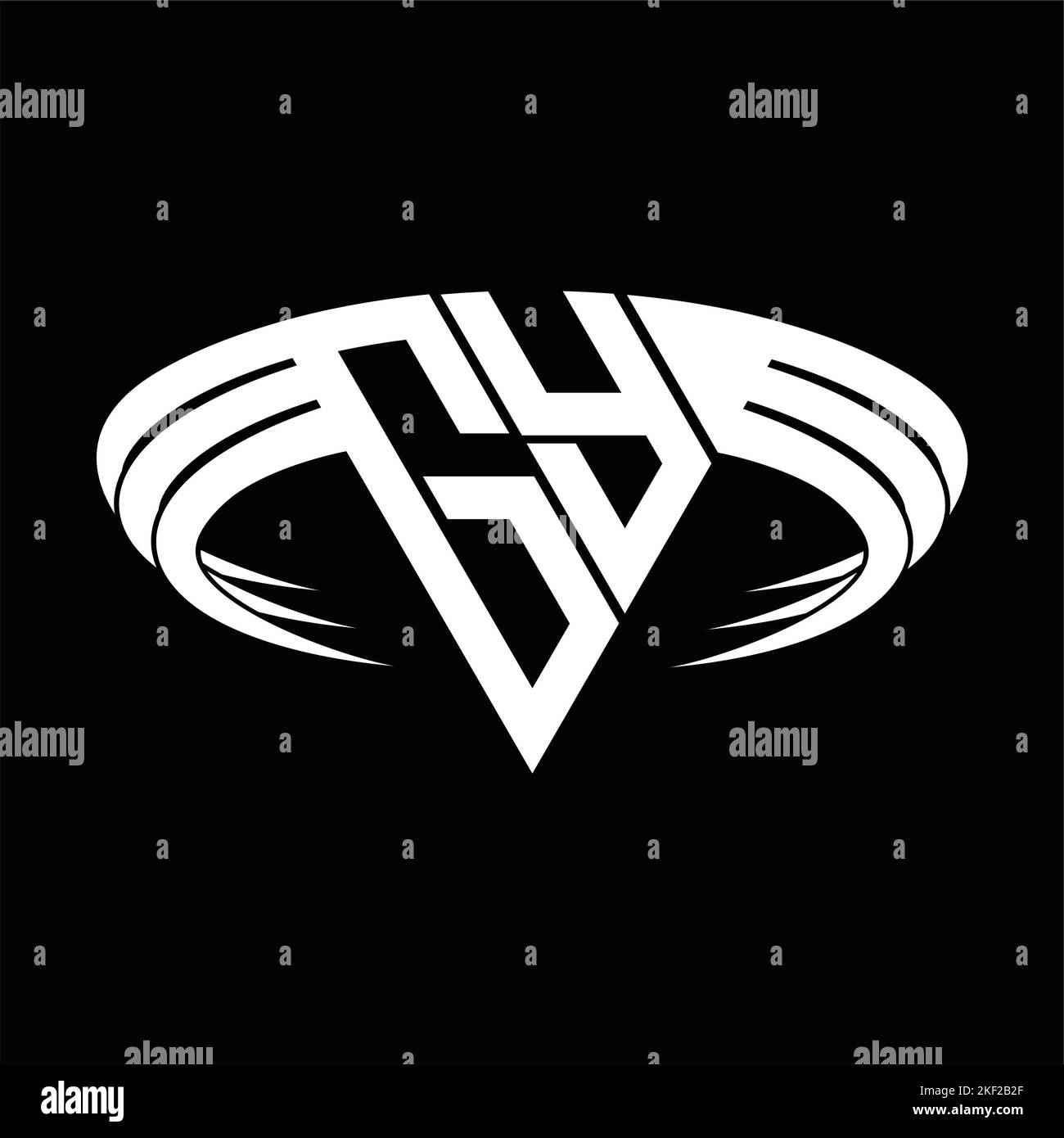 GY Logo letter monogram with triangle slice shape design template Stock Vector Image & Art - Alamy