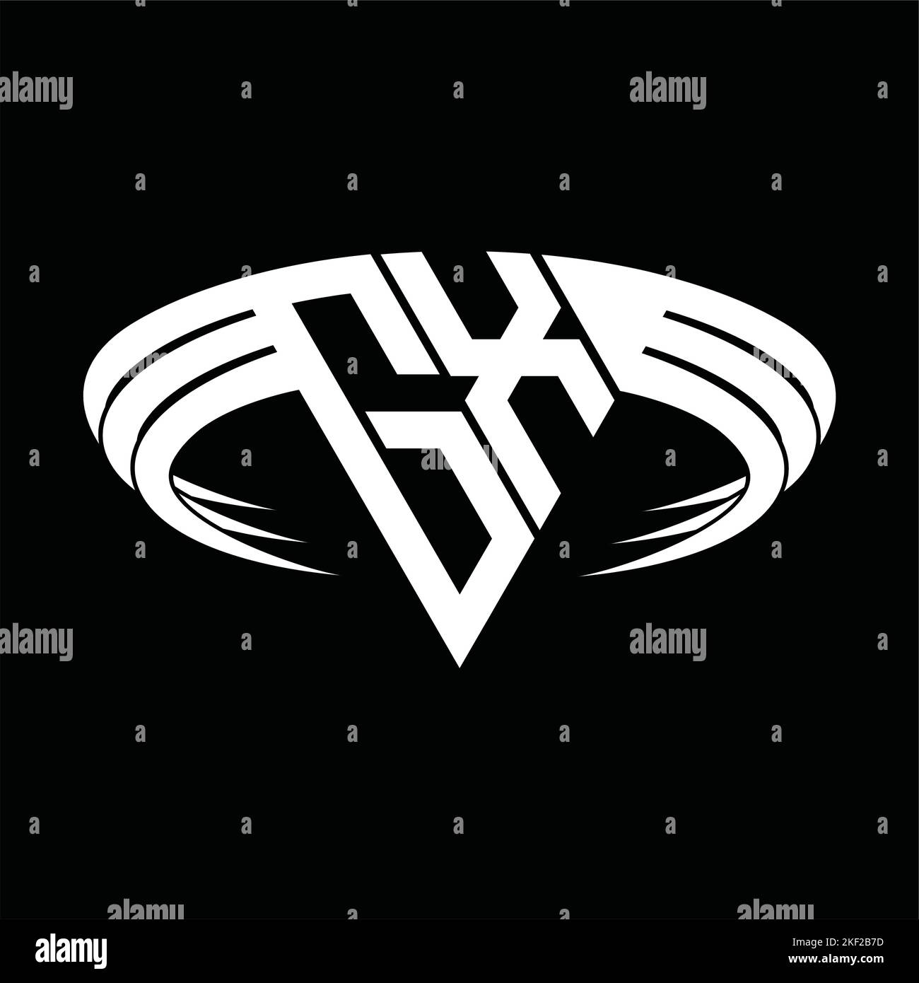 Letter gx vector vectors Stock Vector Images - Alamy