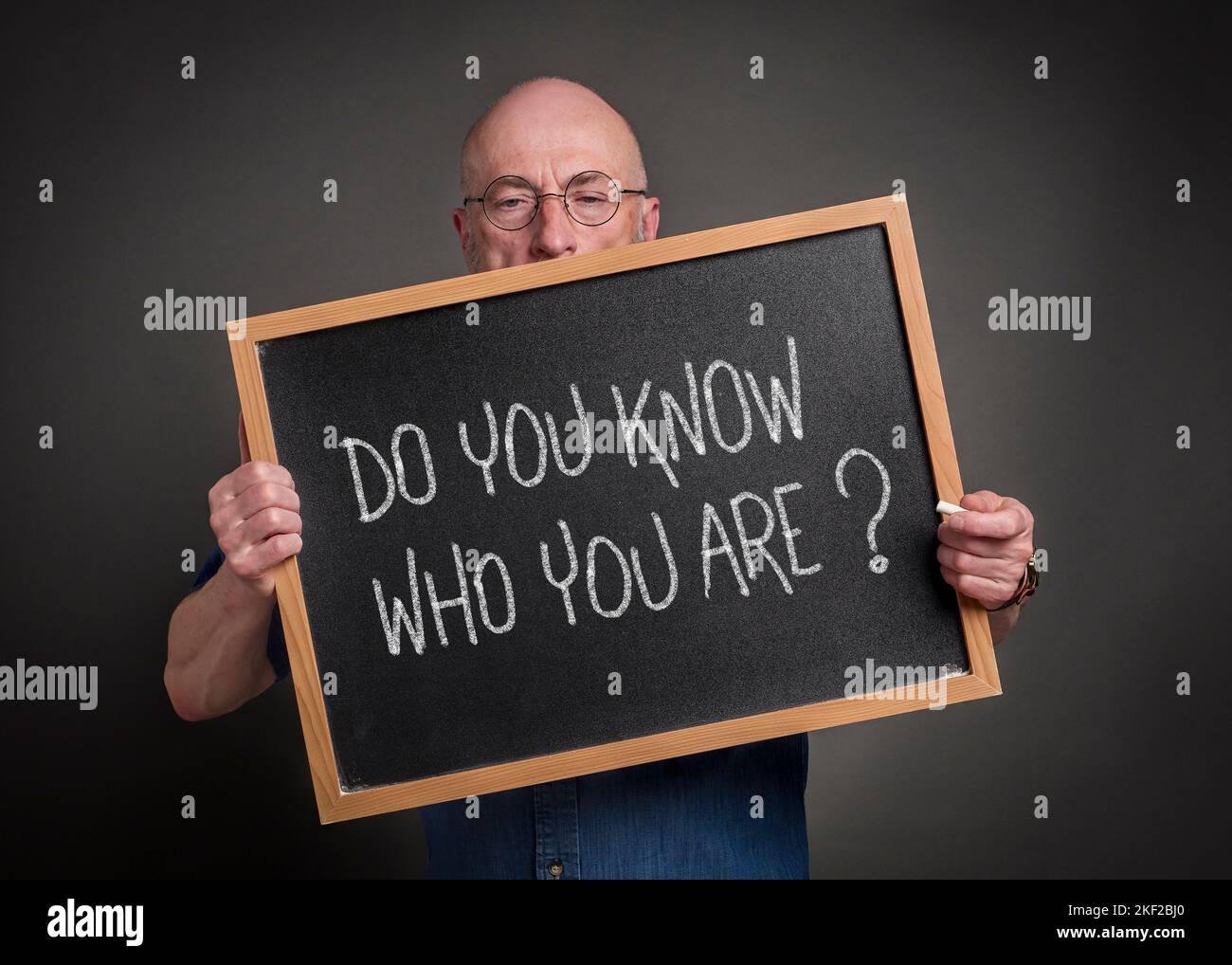 Self awareness man hi-res stock photography and images - Alamy