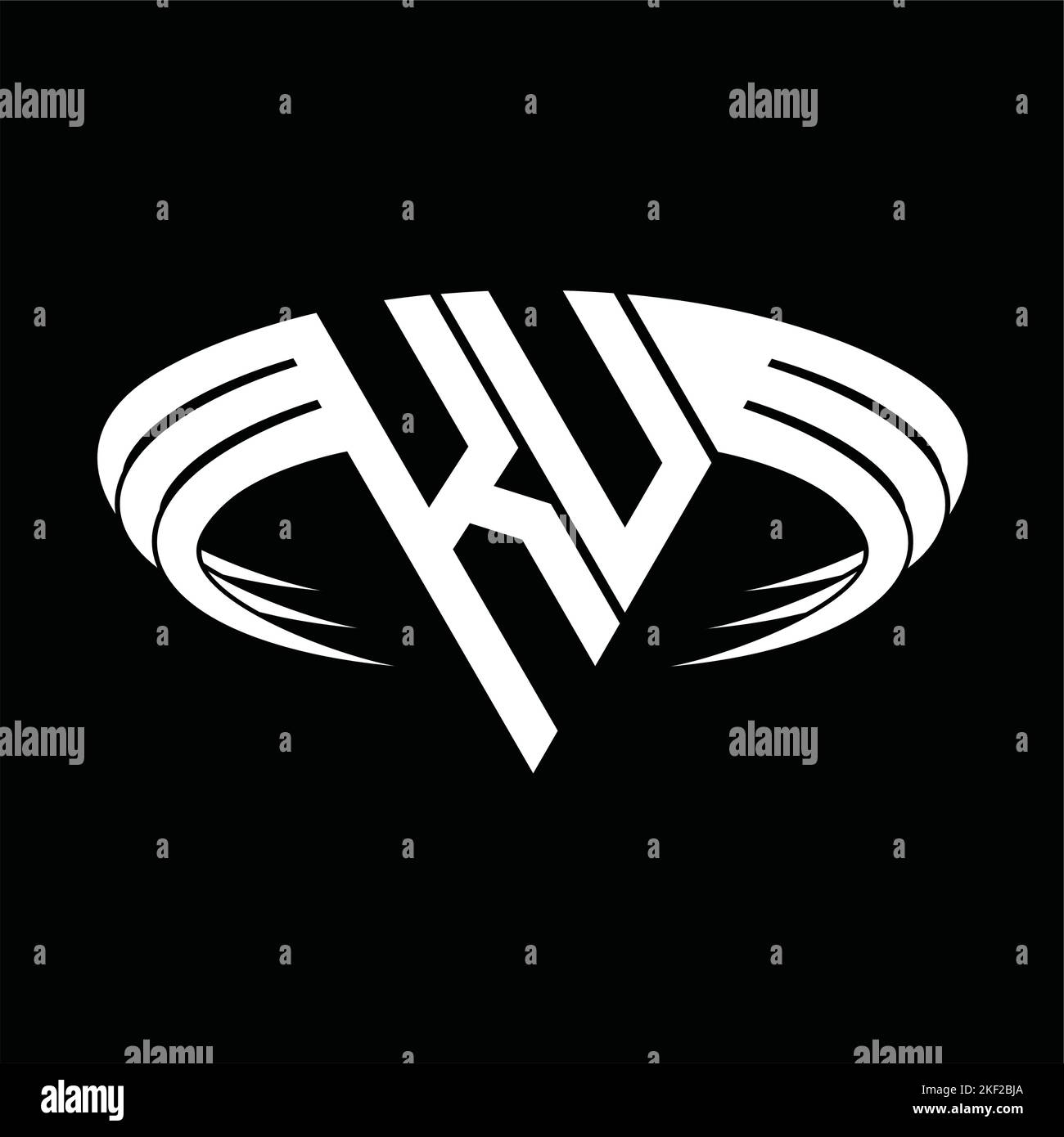 KU Logo letter monogram with triangle slice shape design template Stock Vector Image & Art - Alamy